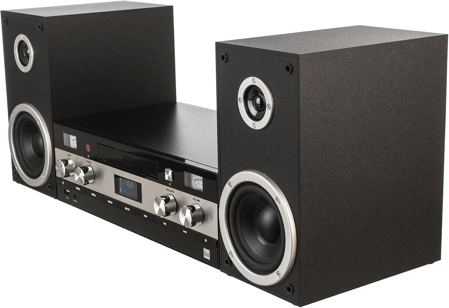 Dual DAB-MS 130 CD Stereoanlage (DAB(+)-/UKW-Tuner, CD-Player ...