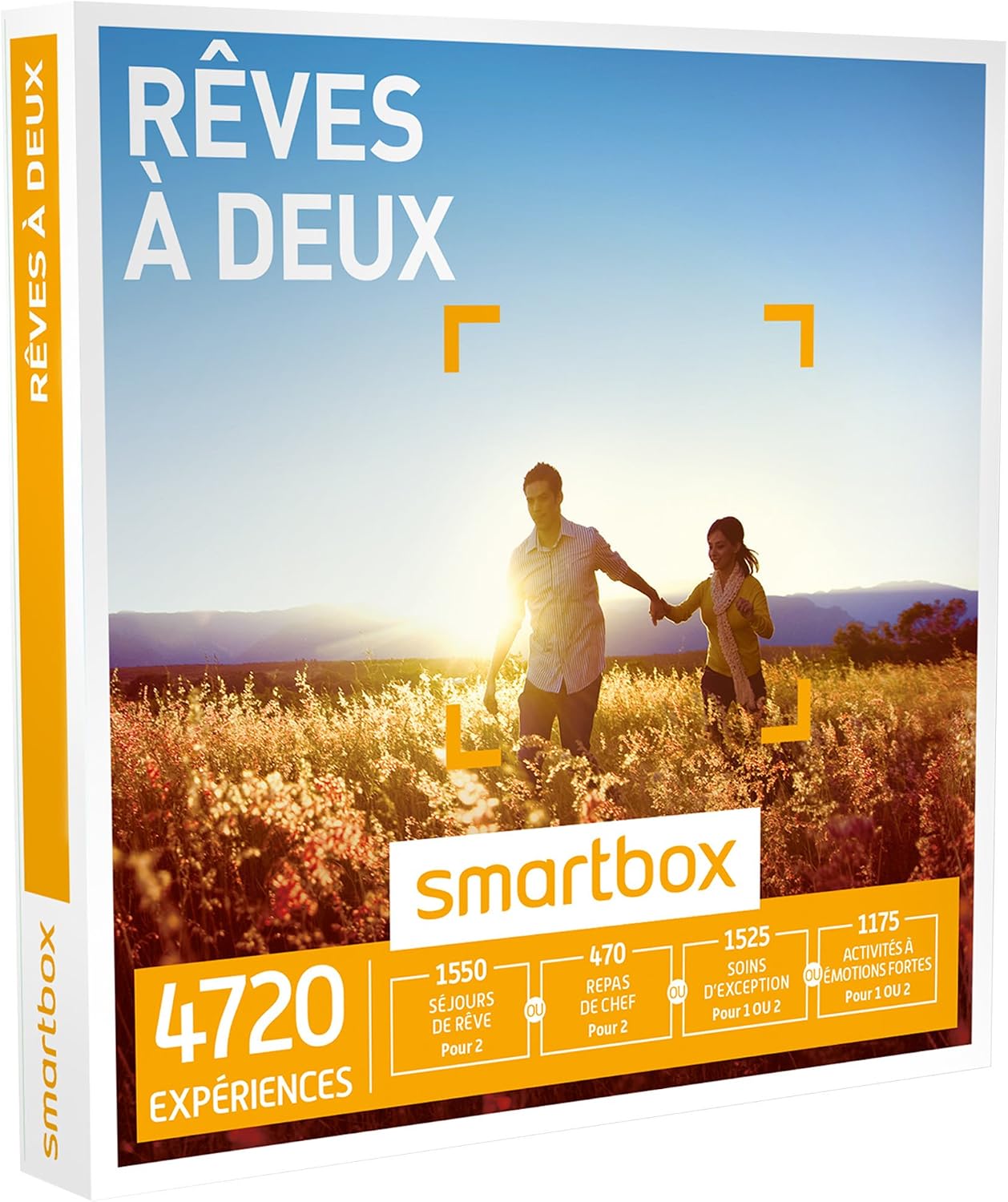 SMARTBOX - Coffret Cadeau - RÊVES À DEUX - 4720 expériences : séjour ...