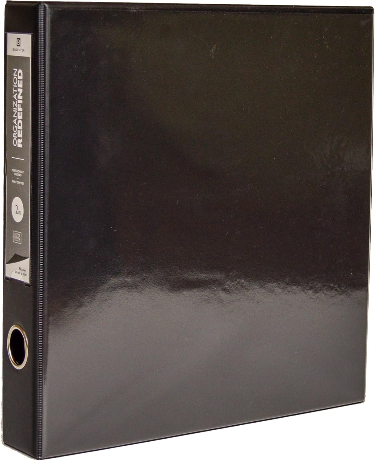 Amazon.com : Bindertek 3-Ring 2-Inch Premium Vinyl View Binder, Black ...