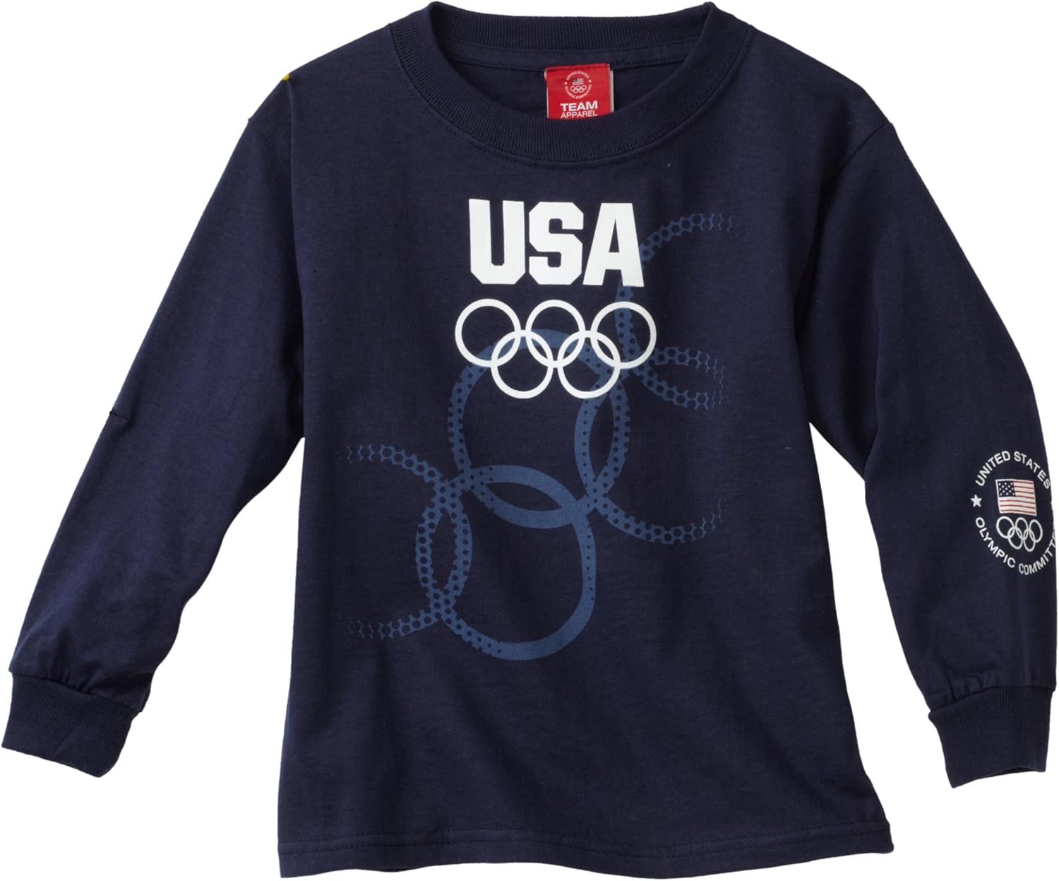 Amazon.com : Olympics Toddler Olympic Rings Long Sleeve Tee (Navy, 2T ...