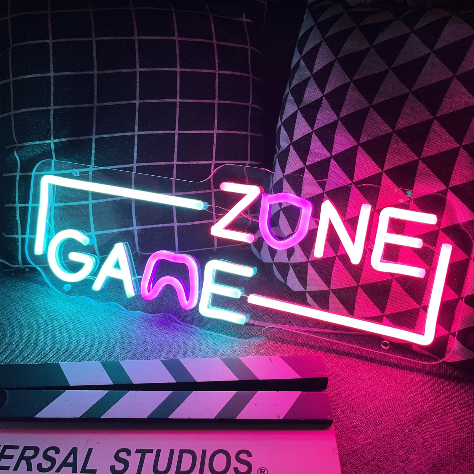 Game Zone Neon Signs, Neon Lights for Bedroom, Dimmable LED Signs for ...