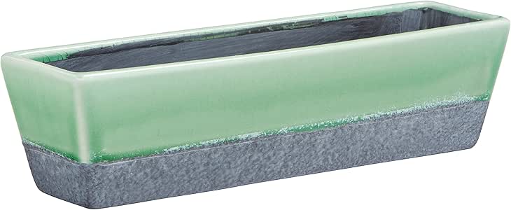 Amazon.com: Rivet Modern Ceramic Indoor Window Sill Planter Box Pot - 3 ...