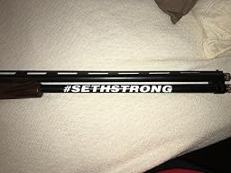 Amazon.com: Custom shotgun barrel decals your text comes as set of 3 ...