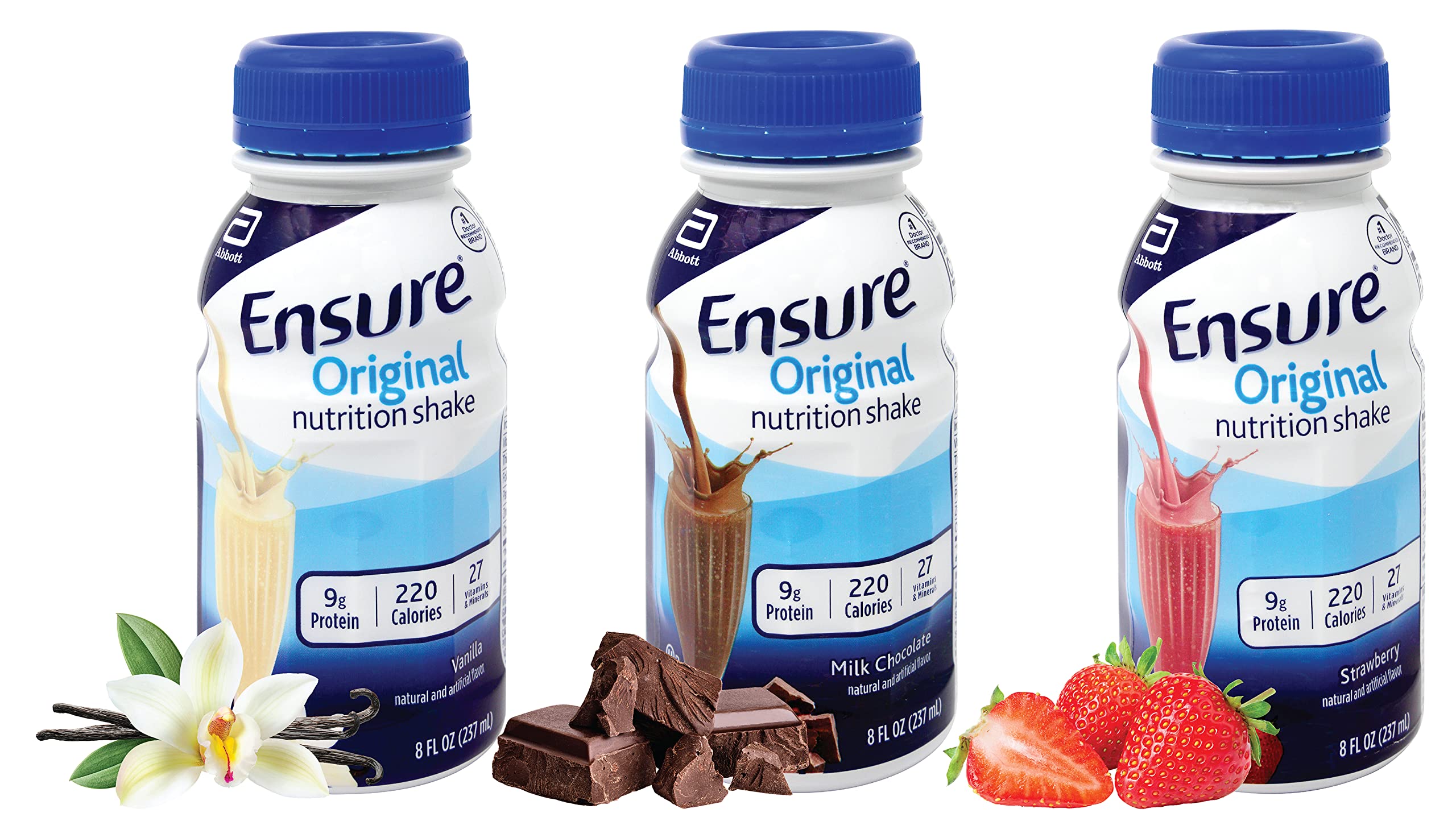 Ensure Variety Pack | Ensure Original Nutrition Shakes | Milk Chocolate ...