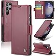 Amazon.com: SINIANL Samsung Galaxy S23 Ultra Wallet Case with RFID Blocking, Samsung S23 Ultra ...