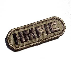 Amazon.com: HMFIC Morale Patch Head Mother Fucker in Charge 3''x1.25'' Coyote Brown with Hook ...