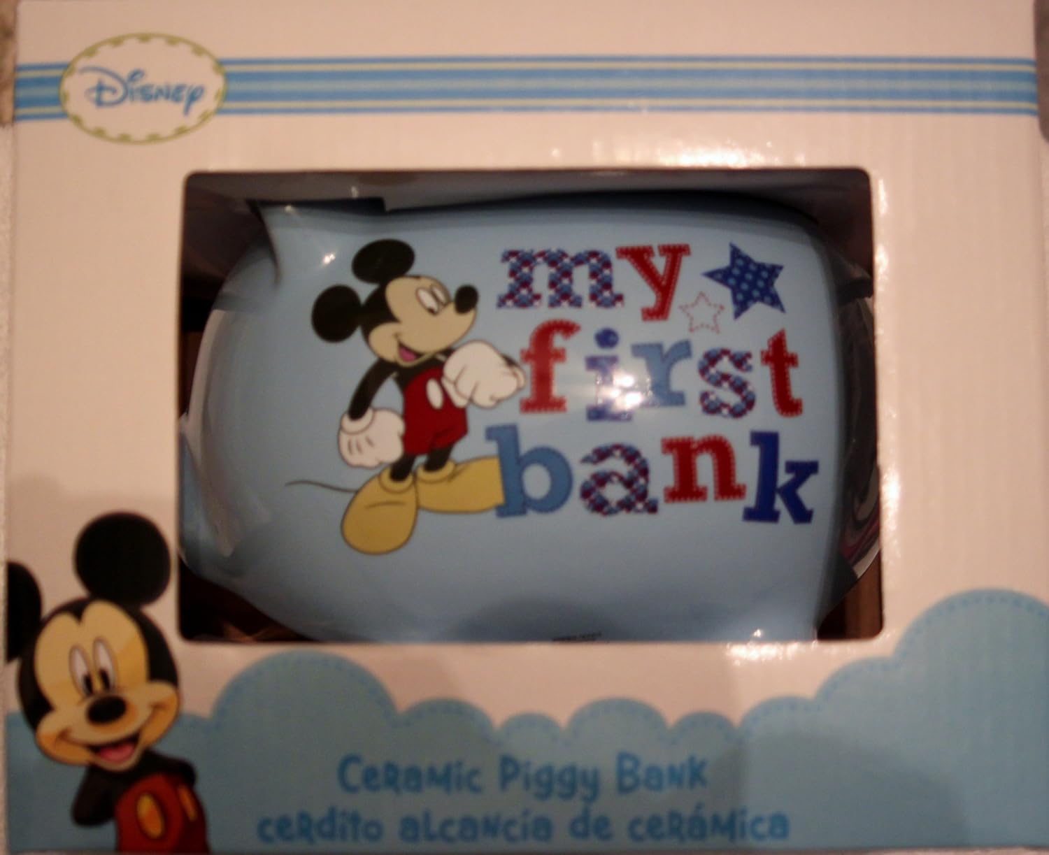 Amazon.com : Disney Ceramic My First Piggy Bank : Everything Else