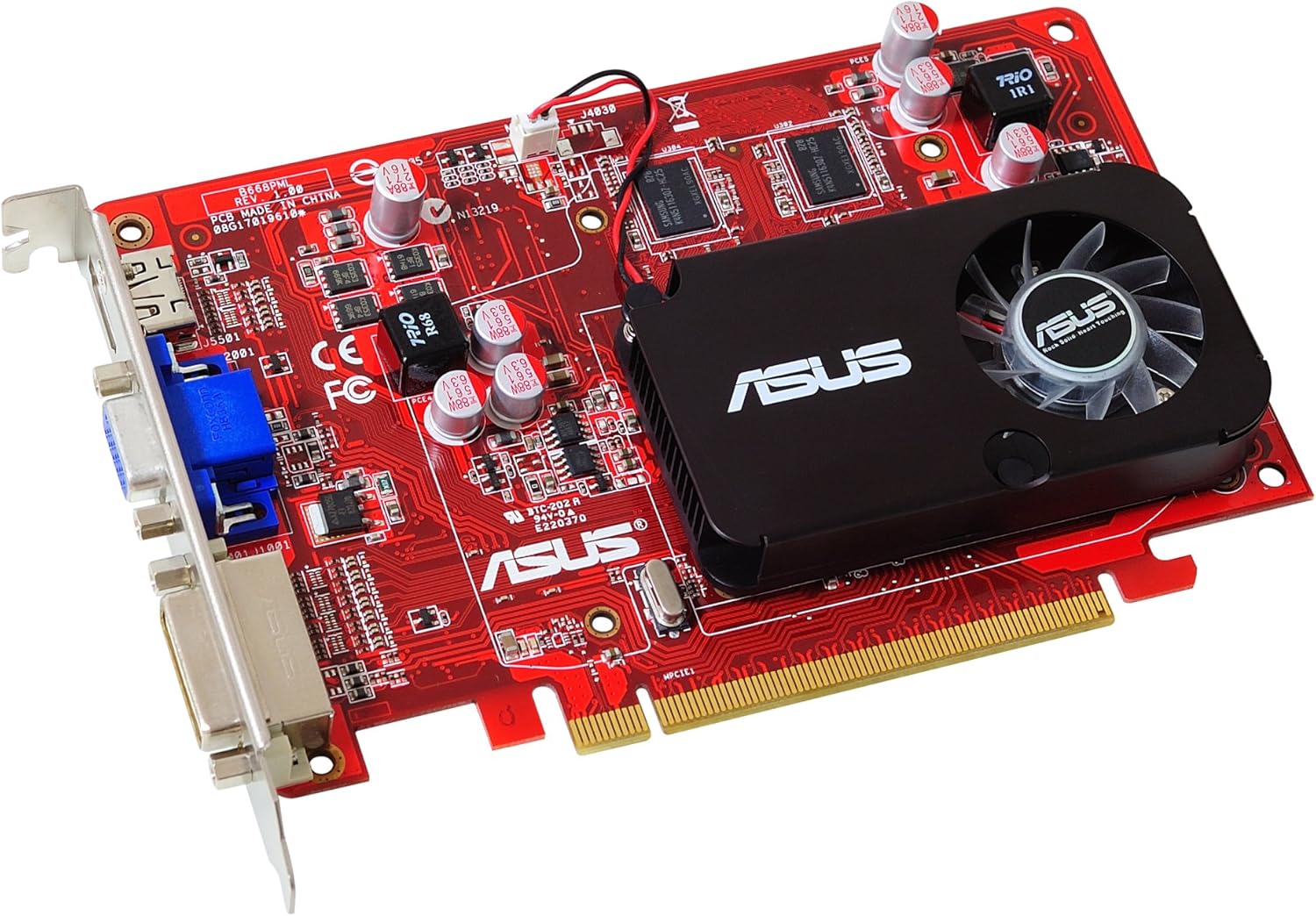 Scheda Video Asus Ati Radeon Hd 4650 - Pci-E 2.0 - 1gb (Ddr2 128bit ...