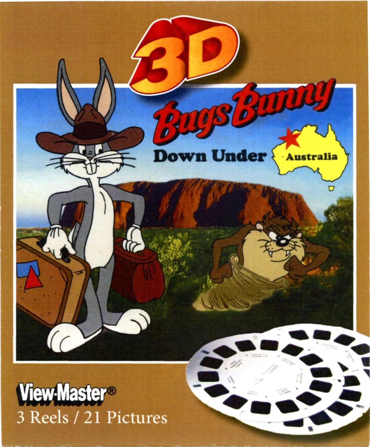 Amazon.com: BUGS BUNNY Down Under - Classic ViewMaster - 3 Reel Set ...