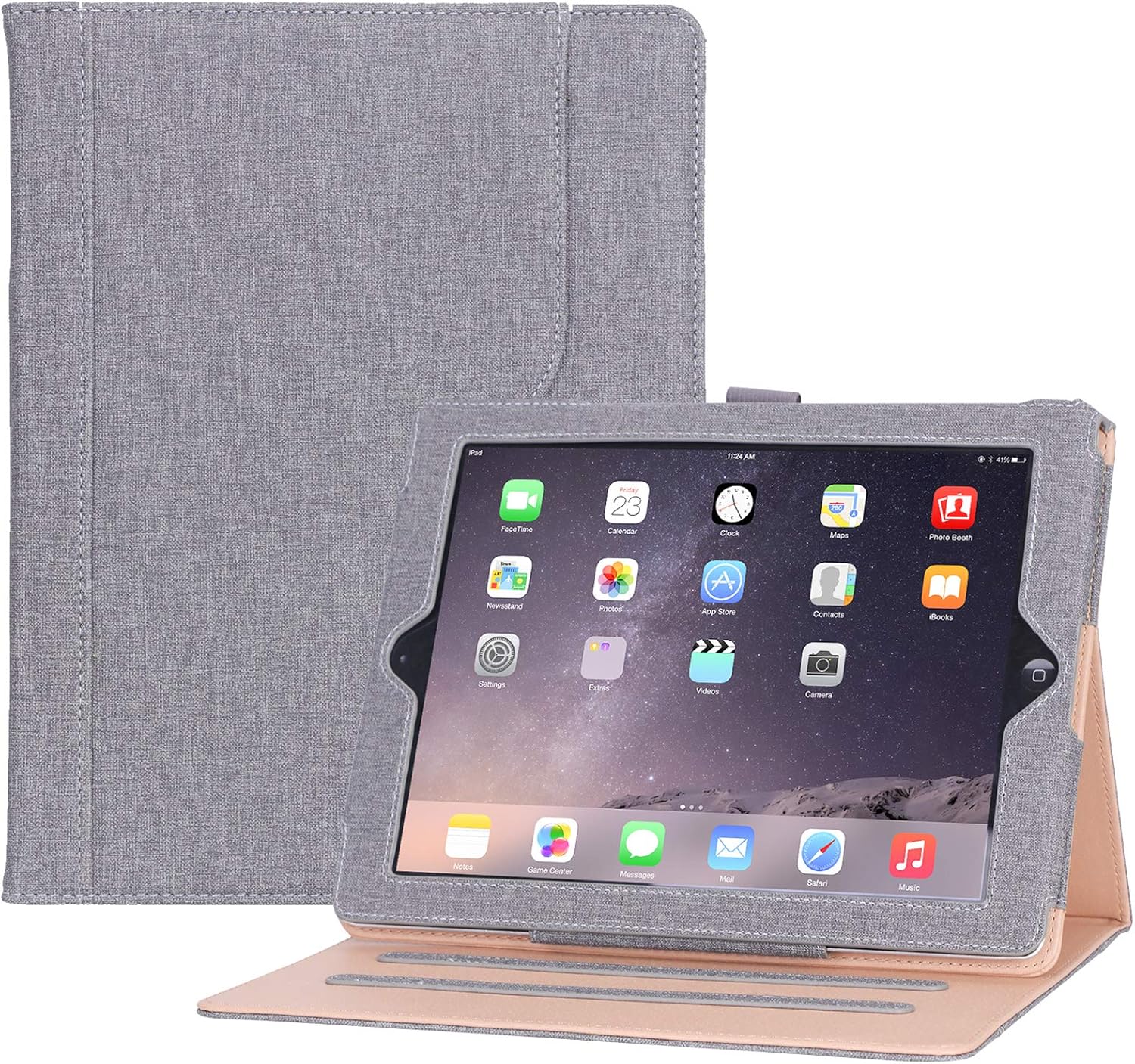 Amazon.com: ProCase iPad 2 3 4 Case (Old Model) - Stand Folio Cover ...