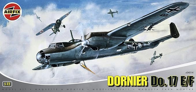 Airfix A04014 Dornier Do-17E/F 1:72 Scale Series 4 Plastic Model Kit ...