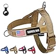 Amazon.com : Annchwool No Pull Dog Harness with Airtag Case and Two Patches,Quick Fit and ...