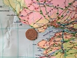 HUGE LAMINATED / ENCAPSULATED Map Of The UK British Isles GB Road Map ...