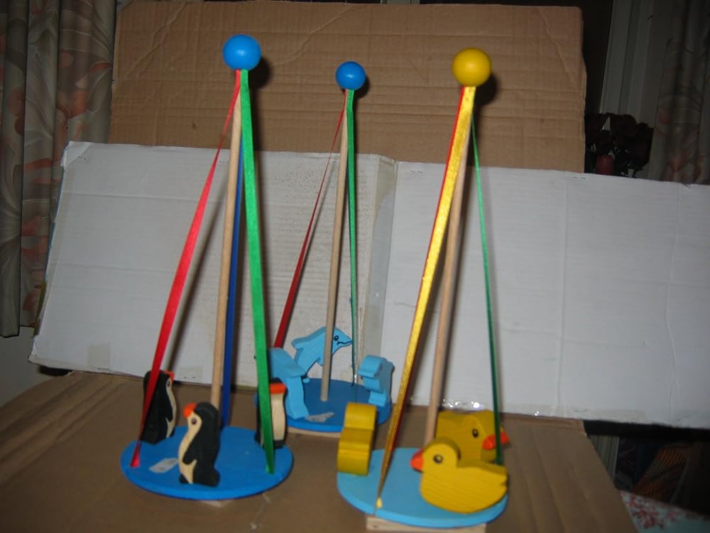 WOODEN ROUNDABOUT: Amazon.co.uk: Handmade