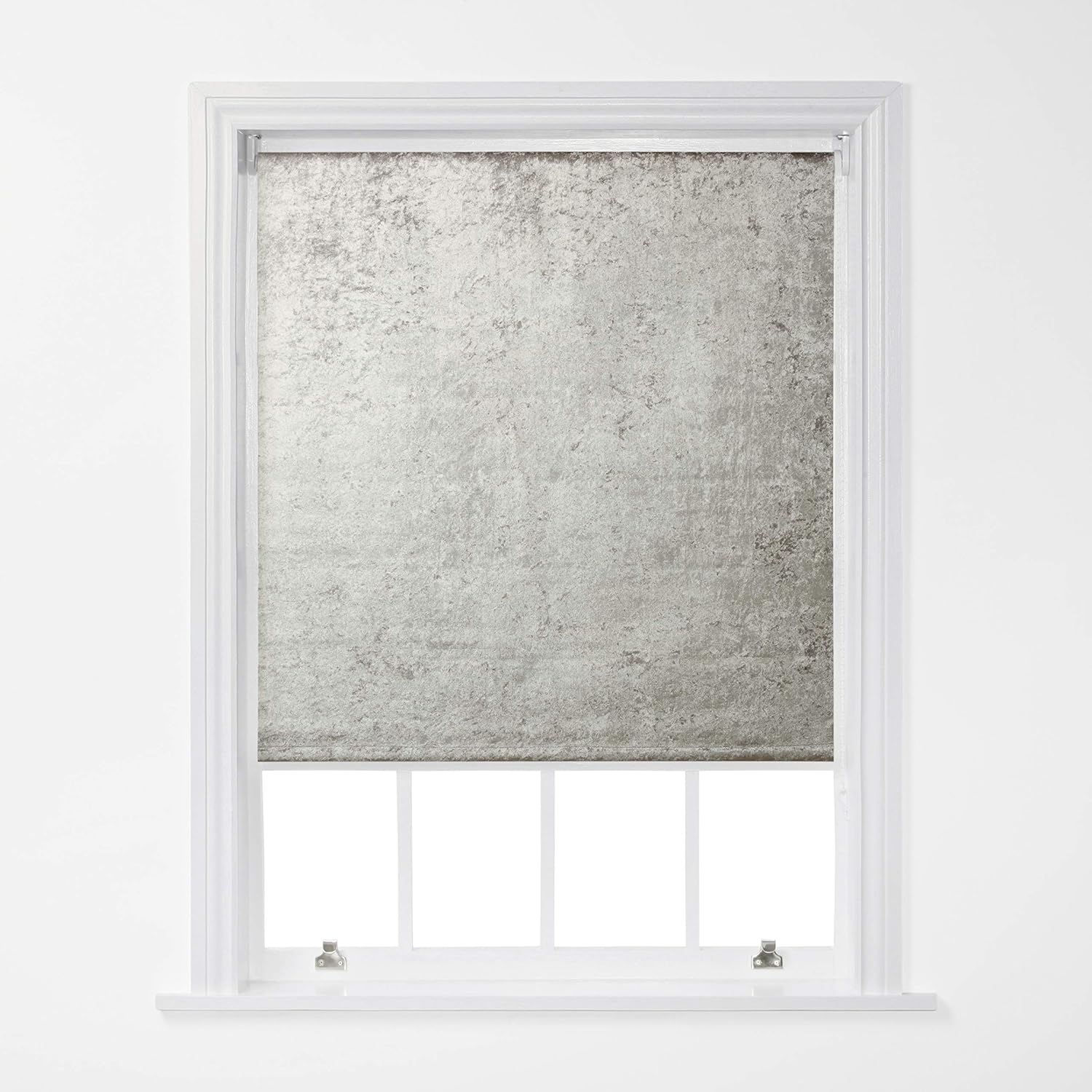 A.Unique Stylish Home Trimmable Crushed Velvet Roller Window Blind in a ...