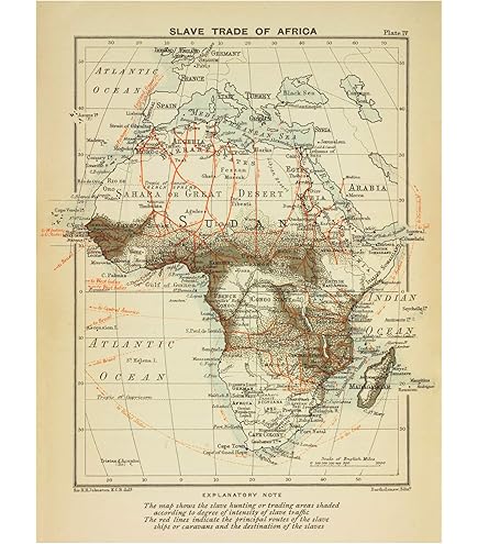 Mapa De áfrica 1950