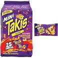 Amazon.com: Takis Mini Fuego Rolled Spicy Tortilla Chips, Hot Chili ...