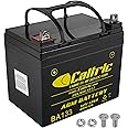 Caltric AGM Battery Compatible with John Deere D100 D105 D110 D120 D125 ...
