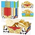 Amazon.com | Cartoon Story Disposable Paper Food Trays 24pcs Two ...