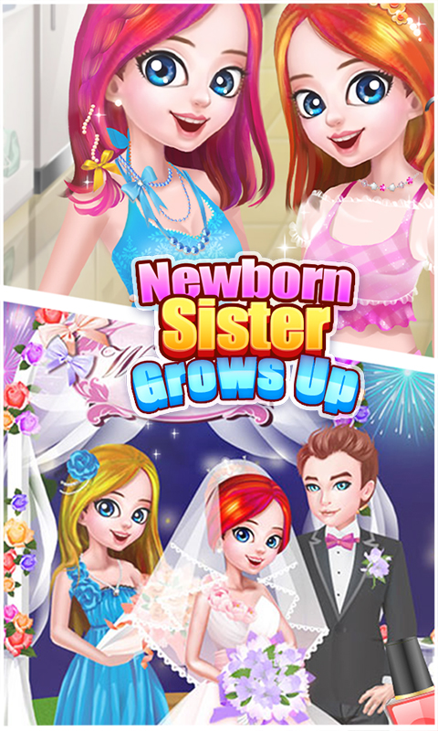 Newborn Sister Grow Up - Girls Game:Amazon.co.uk:Appstore for Android