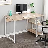 Amazon.com: Soges 55 in Trestle Desk Computer Desk Writing Desk Home ...