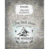Inmate Prayer Journal: 60 days of Guided Prompts and Scriptures | For a ...