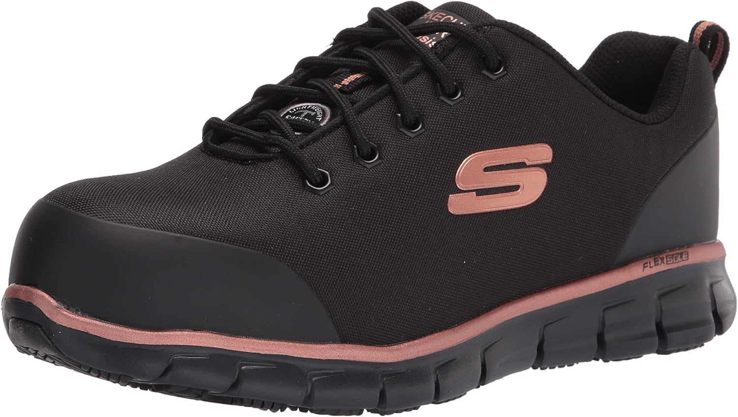 Skechers Women's Lace Up Athletic Safety Toe Industrial Shoe: Amazon.ca ...