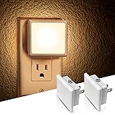 Aora Night Light, Plug-in Wall Mount with Dusk to Dawn Sensor, Set of 2 ...
