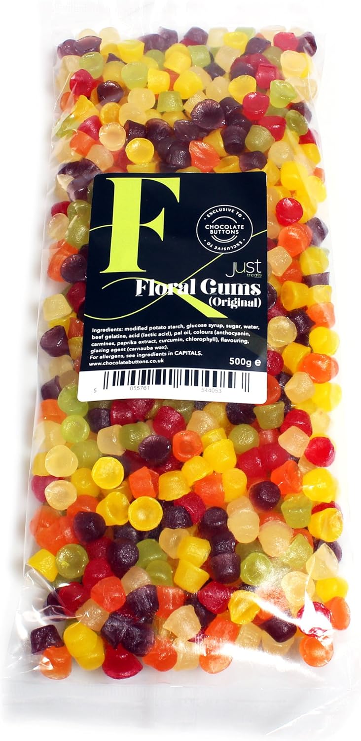 Just Treats Original Scented Floral Gums (500g Treat Bag): Amazon.co.uk ...