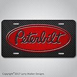 Amazon.com: Peterbilt Motors Trucking Company Deluxe License Plate ...