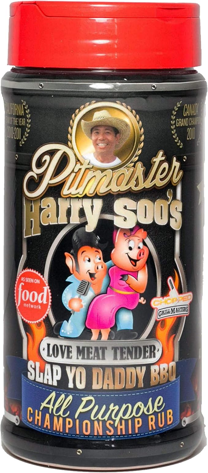 Slap Yo' Daddy Pitmaster Harry Soo's Slap Yo Daddy BBQ Rubs - All New ...