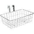 Amazon.com : Wald Front Bicycle Basket (15 x 10 x 4.75, Silver) W137 ...