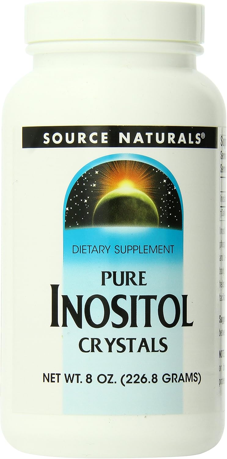 Amazon.com: Source Naturals Pure Inositol 600 mg Dietary Supplement - 8 ...