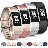Amazon.com : Wepro Bands Replacement Compatible with Fitbit Charge 2 ...