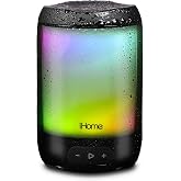 Amazon.com: iHome Bluetooth Speaker with Color Changing Lights ...