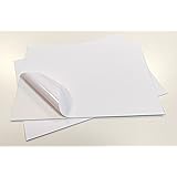 10 feuilles A4 imperméable en vinyle adhésif autocollant blanc mat de ...