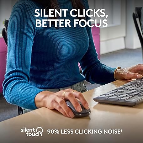 Mua Logitech M240 for Business Silent Wireless Mouse, Secure Logi Bolt ...