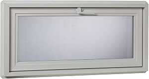 Park Ridge Products VBHI3218PR VBHI Vinyl Basement Hopper Window, 32" x ...