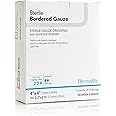 Amazon.com: Dermarite Industries Sterile Bordered Gauze Dressing, 0.5 Pound : Health & Household