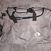 CANWAY Sports Gym Bag, Travel Duffel bag with Wet Pocket & Shoes ...