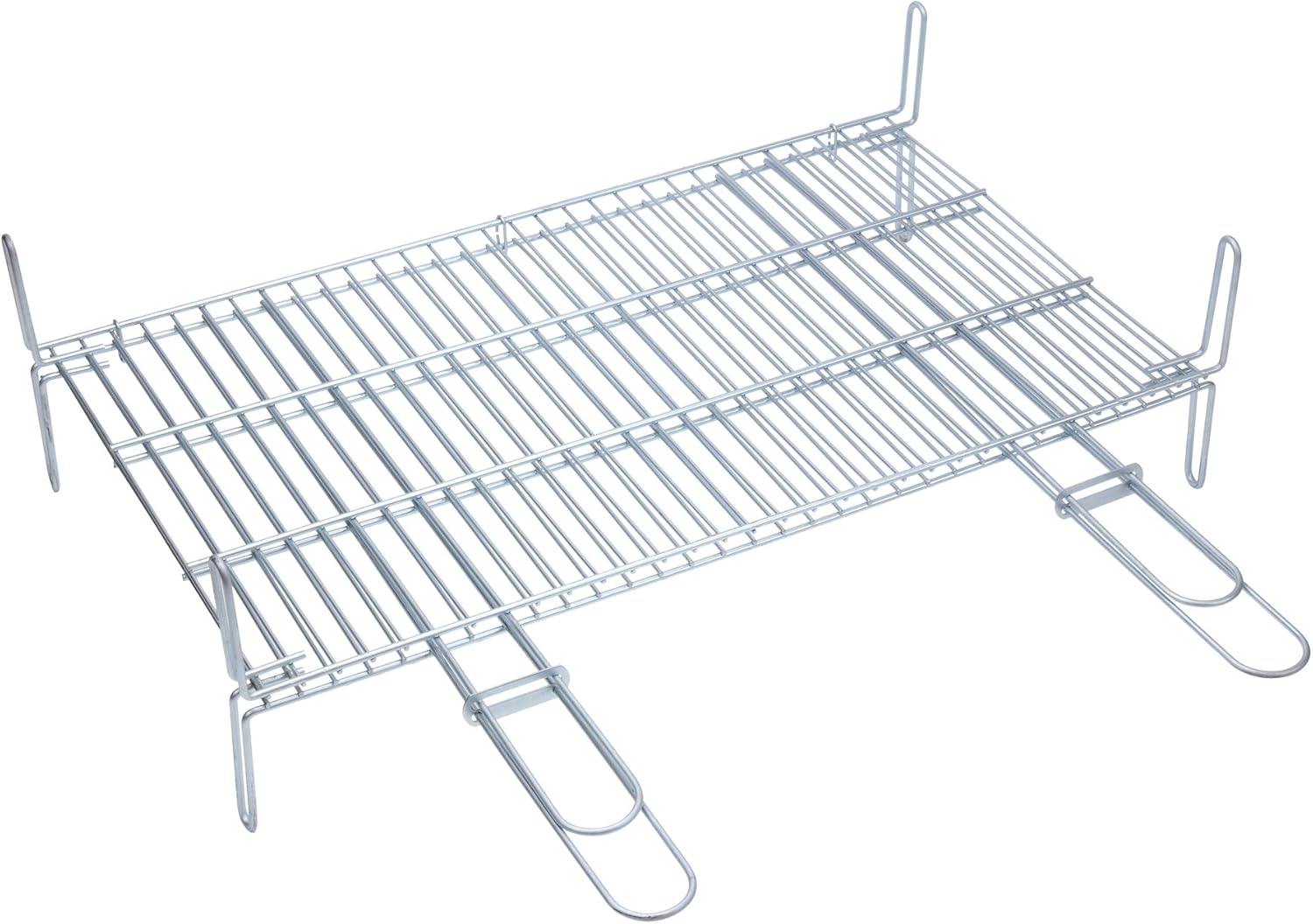 Sauvic DOUBLE GRILL RACK 70X40 CM, Steel, 70x64x20 cm: Amazon.co.uk ...