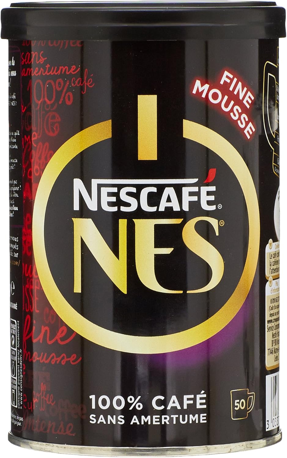 Nescafé NES, Café Soluble, boîte de 100g: Amazon.fr: Epicerie