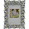 Amazon.com - KKpxafl Picture Frame Crystal Photo Frame,Blue Crystal ...