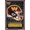 Amazon.com: Trends International NFL Washington Commanders - Neon ...