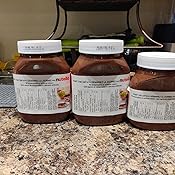 Nutella Hazelnut Chocolate Spread, Perfect Topping for Pancakes, Bulk 1 ...