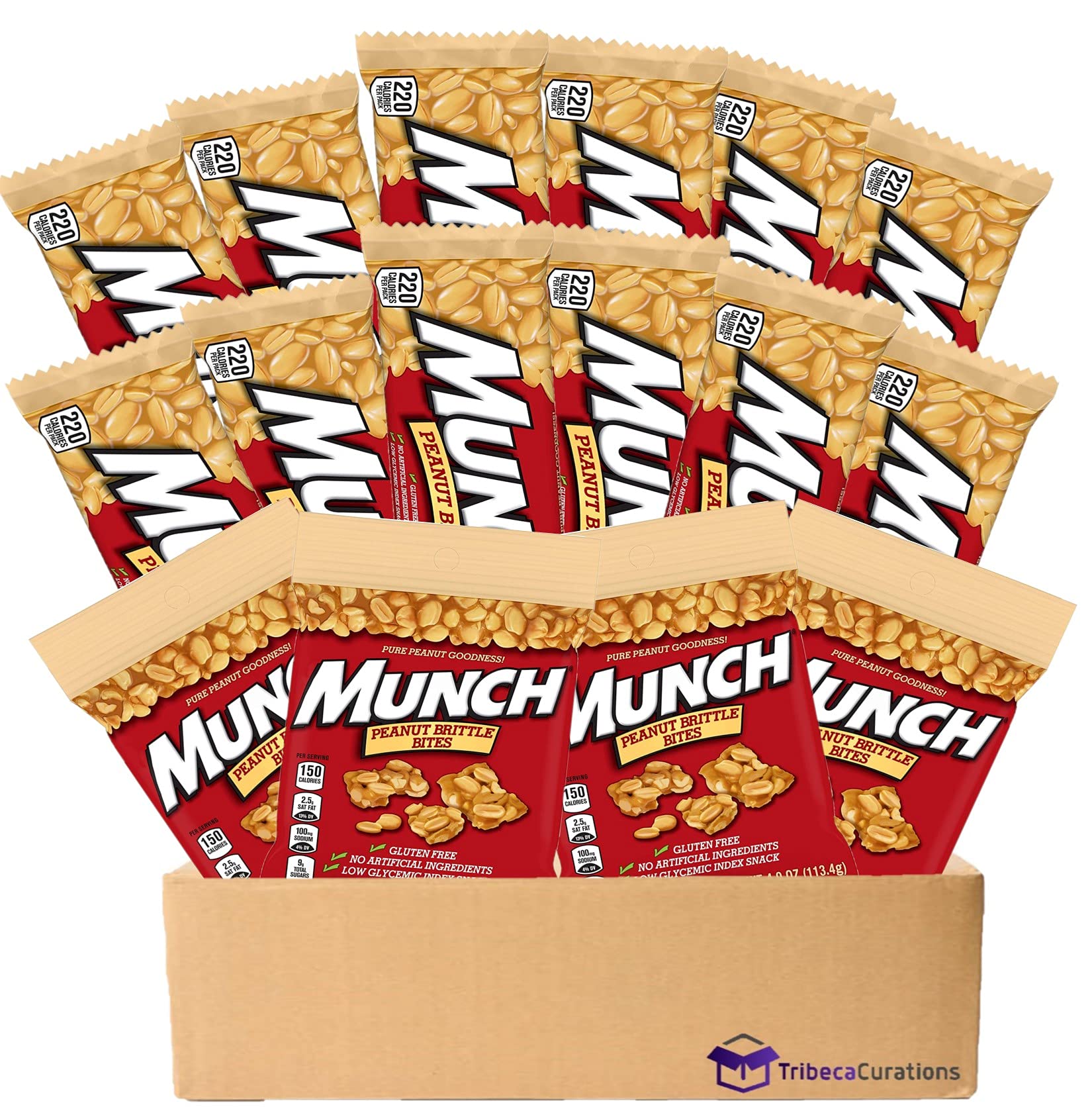 Mua MUNCH Peanut Nut Bars With Brittle Bites Variety Pack Bundled by ...