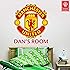 Beautiful Game Manchester United Football Club Official Crest Sticker ...
