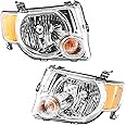 Amazon.com: Garage-Pro Driver and Passenger Side Headlight for Ford ...