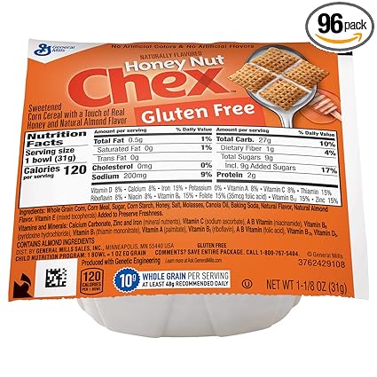 Chex Honey Nut Cereal Nutrition Facts | Besto Blog