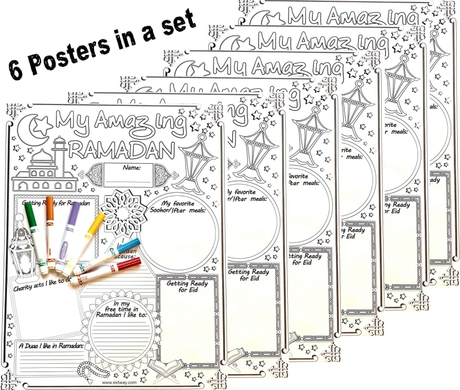 My Amazing Ramadan Poster-Write-and-Read Learning Posters Ready for ...